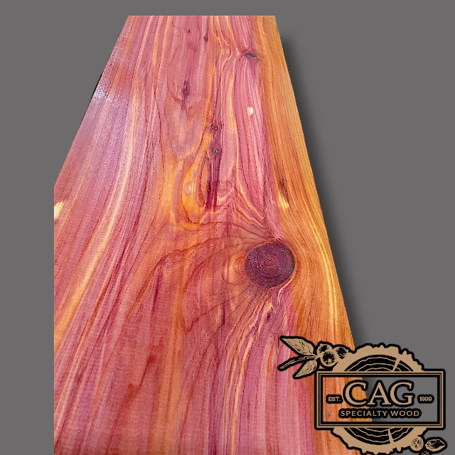 Southern Red Cedar Lumber 2x6 Western Red Cedar Select Knotty (STK)